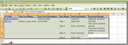 Upload Test cases from Excel to Quality Center(QC) - The Bug Finding